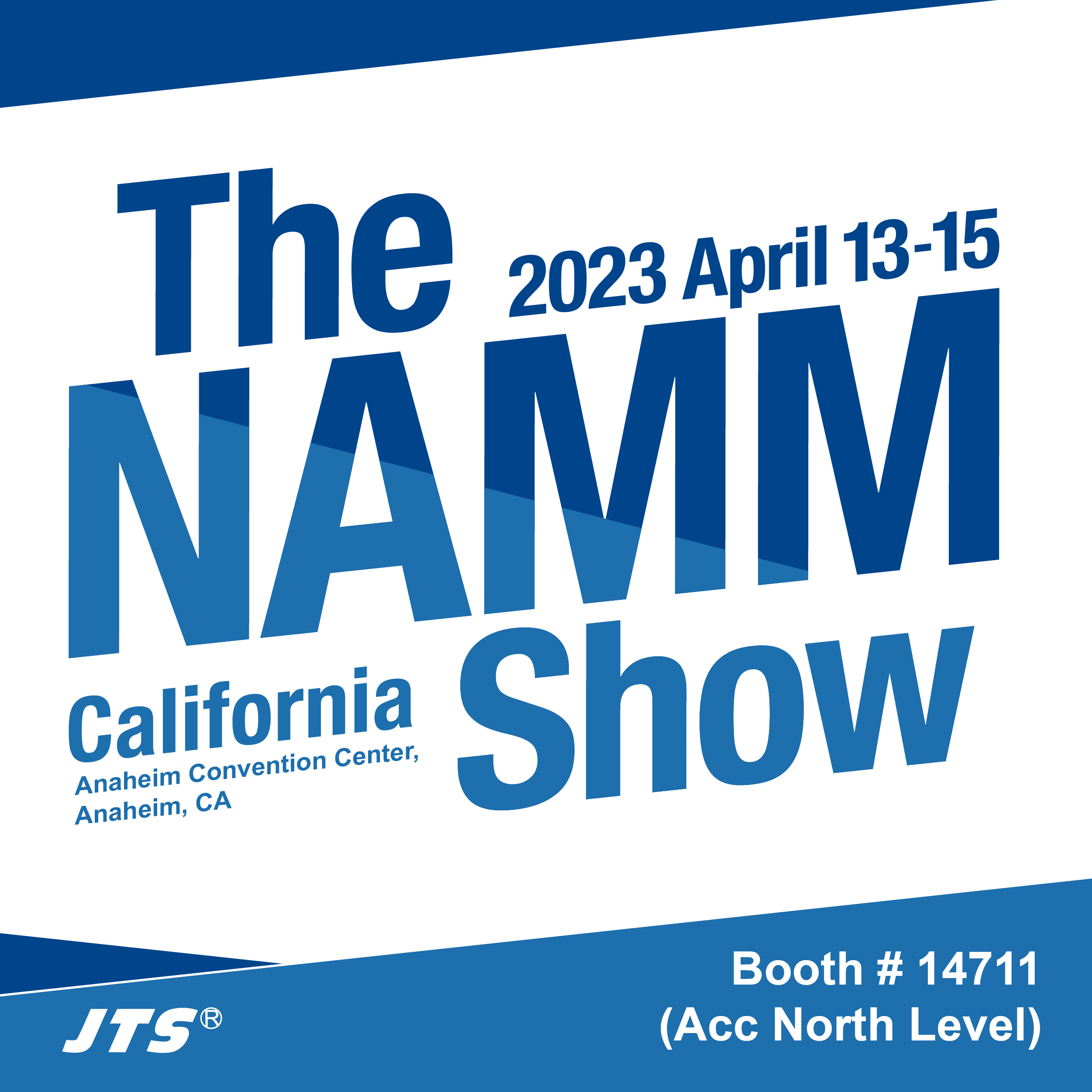 Exhibition - The NAMM Show 2023 - JTS - 超寬頻自動選訊無線麥克風、專業演出用麥克風, 樂器用麥克風 ...